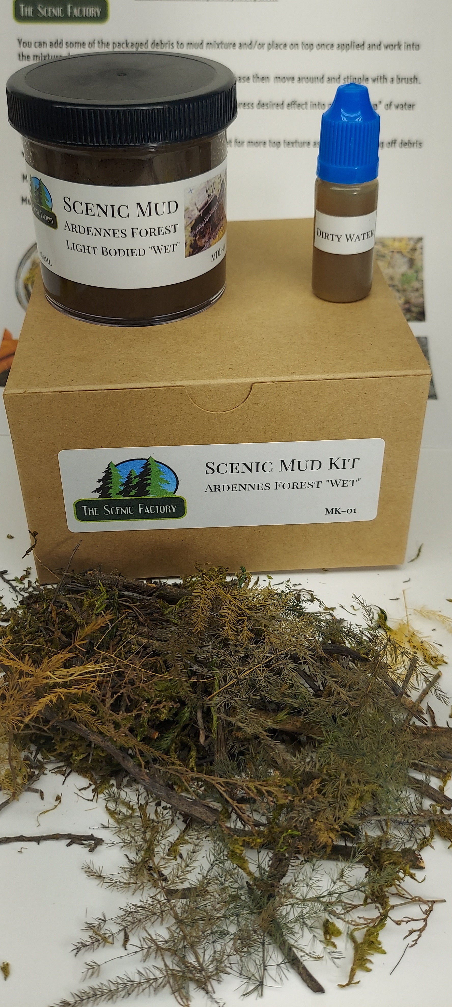 Ardennes Forest Mud Kit [Wet] – The Scenic Factory