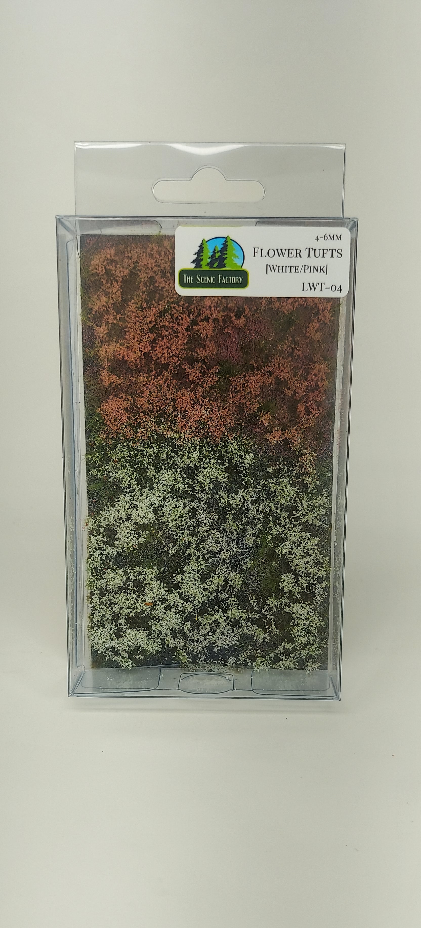 Low Flower Tufts [White/Pink] – The Scenic Factory